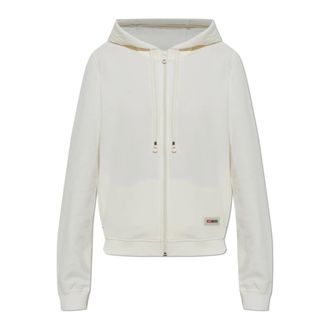 Diesel Damen, Sweatshirts & Hoodies, Wei&szlig;, SGr&ouml;&szlig;e