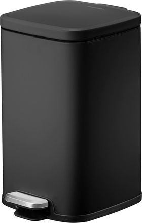 Fackelmann Abfalleimer London, Schwarz, Kunststoff, 4 L, 24.3x25.7x18.5 cm, K&uuml;chen, K&uuml;chenausstattung, M&uuml;lleimer