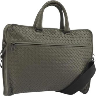 Bottega Veneta unisex, Pre-owned, Gris, Taille: ONE Size Sac daffaires Pre-owned