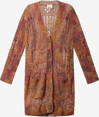 Isabel Marant Cardigan Hanae - Femme - Orange - Taille 34 - Isabel Marant