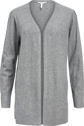 Object Objluna L/S Re Open Knit Cardigan Noos