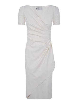 La Petite Robe Di Chiara Boni Robe De Cocktail - Blanc