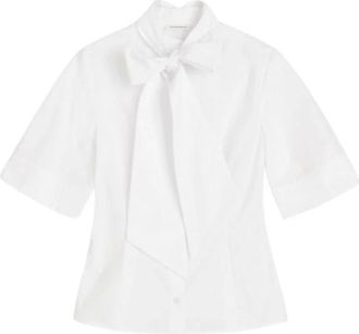 By Malene Birger Femme, Blouses et Chemises, Blanc, Taille: 38 FR Leo Shirt