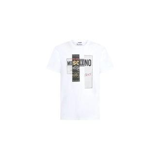 Moschino Herren, Oberteile, Wei&szlig;, LGr&ouml;&szlig;e
