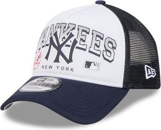 New Era A-Frame Mesh Trucker Cap - Retro New York Yankees