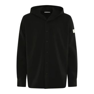 Flaneur Fl&acirc;neur, Homme, Vestes, Noir, Taille: L Chemise &agrave; Capuche Style Atelier