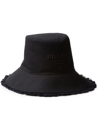 Prada bob à franges - Noir