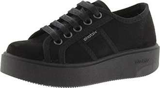 Victoria 1260116-WOMEN Basket Basse Utopia SU&Eacute;DINE RECYCL&Eacute;E Plateforme Femme Negro 35