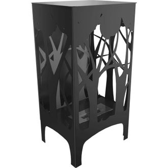 Kratki Bioethanol Kamin Freistehend FOXTROT schwarz