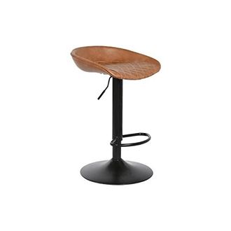 DKD Home Decor Hocker 45 x 44 x 67 cm Metall Kamel ABS