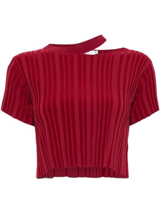 Ph5 Allison Cropped-Top mit Cut-Outs - Rot