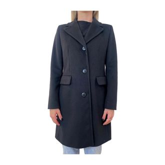 Marella Acerbi Coat - Femme - Manteaux - Noir - Taille: 36 FR