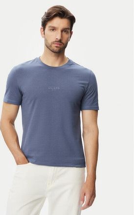 Guess T-Shirt 153107 Blau Classic Fit