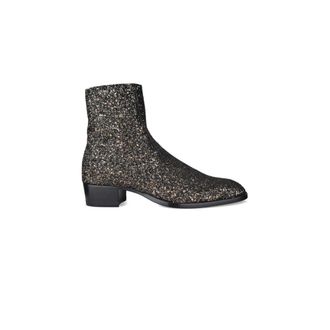 Saint Laurent Wyatt 40 Booties - - Shoes - Herren - Schwarzk - 40 EU
