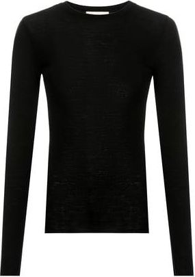 Saison 1865 Pull fin Qola col rond en laine vierge