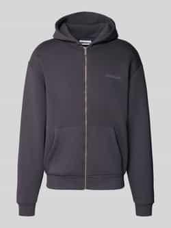 Review Sweatjacke mit K&auml;nguru-Tasche