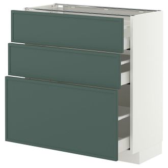 IKEA METOD / MAXIMERA Unterschrank mit 3 Schubladen