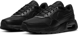 Nike Sneaker NIKE SPORTSWEAR AIR MAX SC, Damen, Gr. 42,5, schwarz, Leder, Textil, unifarben, Schuhe Sneaker, Topseller