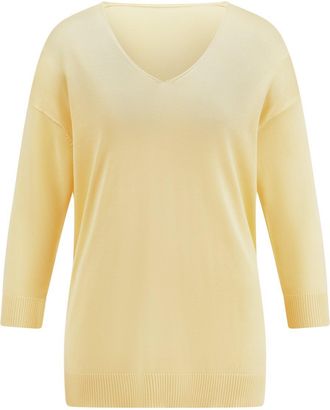 Emilia Lay V-Pullover 3/4-Arm Emilia Lay gelb