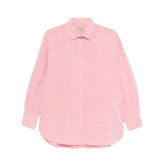 Woolrich Femme, Blouses et Chemises, Rouge, Taille: 40 FR Boyfriend Shirt