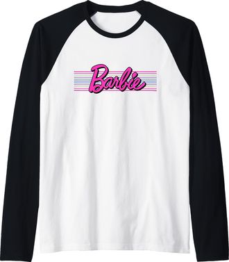 BARBIE Streifen-Logo Raglan