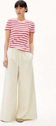 Armedangels T-Shirt KARDAA STRIPES Ripp-T-Shirt aus Bio-Baumwoll Mix Slim Fit