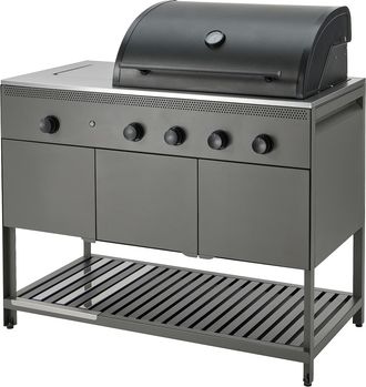 IKEA BÅTSKÄR Gasgrill mit Seitenbrenner