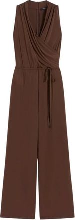 Max Mara Femme, Combinaisons et Ensembles, Brun, Taille: 38 FR Wkdtropico Jumpsuit