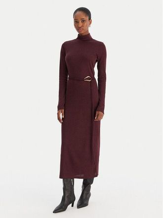 Vero Moda Strickkleid Louisa 10336207 Dunkelrot Loose Fit