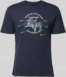 Blend Regular Fit T-Shirt mit Motiv-Print Modell Klements