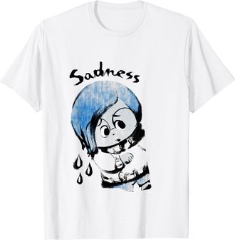 Disney Pixar Inside Out Traurigkeit, Aquarell T-Shirt