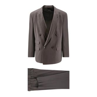 Giorgio Armani Double Breasted Suits - - Suits - Herren - Grau - L