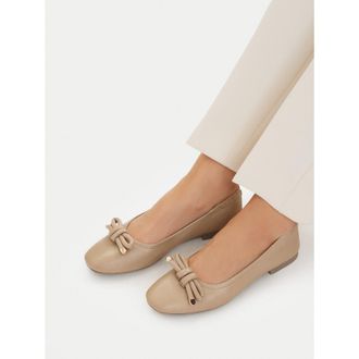 U.S.Polo Association Ballerinas U.S. Polo Assn. EO-OXANA001W/6L1 Hellbeige