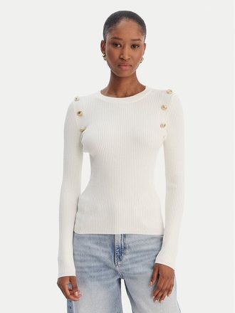 Guess Pullover W6RR58 Z2YK2 &Eacute;cru Regular Fit