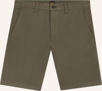 HUGO BOSS Kurze Hose Chino_Slim_Short_1 gruen