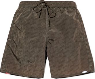 Diesel Homme, Maillots de bain, Brun, Taille: S Sport-41-Utlt Swim Shorts