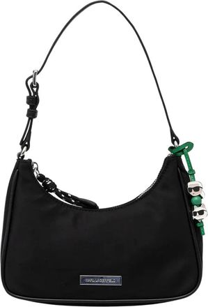 Karl Lagerfeld Ikon Schultertasche - - Bags - Damen - Schwarzk - ONE SIZE