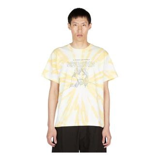 Liberaiders Americana Tie Dye T-Shirt - - Tops - Herren - Gelb - L