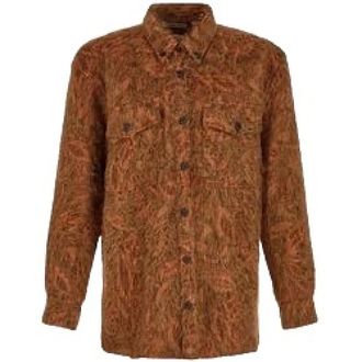 Dries Van Noten Herren, Shirts, Braun, MGr&ouml;&szlig;e