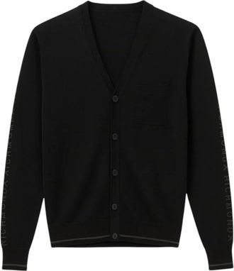 John Richmond Cardigan - Homme - Pulls - Noir - Taille: L