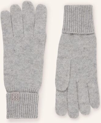 Calvin Klein Handschuhe Aus Cashmere grau