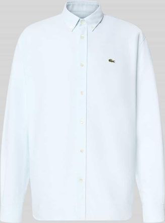 Lacoste Regular Fit Freizeithemd aus reiner Baumwolle