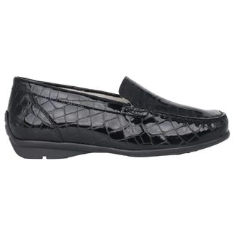 Waldl&auml;ufer Bequeme breite Mokassins - schwarz - - Shoes - Damen - Schwarzk - 37 1/2 EU