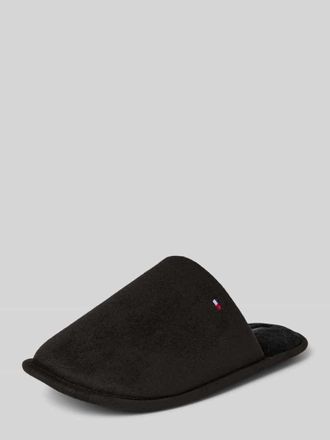 Tommy Hilfiger Slipper mit Logo-Stitching