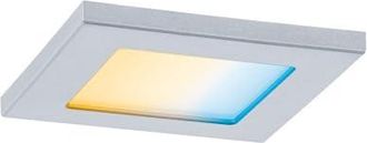 Paulmann 99960 &eacute;clairage de meubles LED Clever Connect Spot Pola Tunable White 12 V carr&eacute; incl. 1x2,5 watts gradable chrome mat plastique 2700-6500K