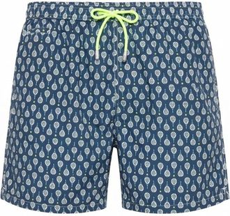 MC2 Saint Barth Homme, Maillots de bain, Bleu, Taille: S Lighting Micro Fantasy Swim Shorts