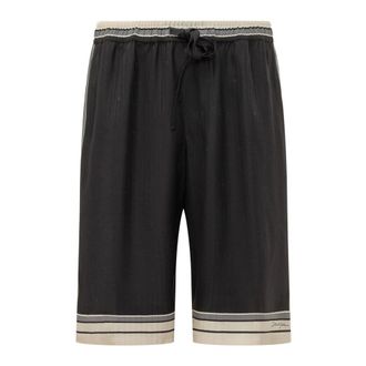 Dolce & Gabbana Homme, Shorts, Noir, Taille: 2XL Vanity Bermuda Shorts