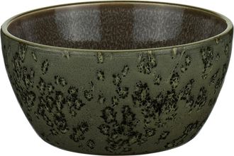 Bitz Bowl matt Green/Shiny Grey 12 cm