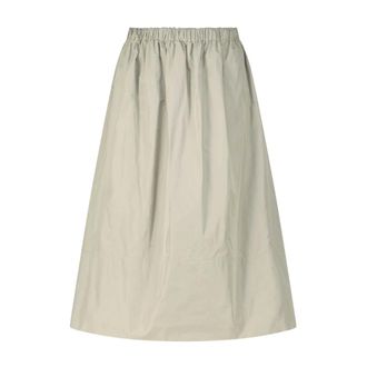 Fabiana Filippi Femme, Jupes, Gris, Taille: 38 FR Jupe pliss&eacute;e trap&egrave;ze