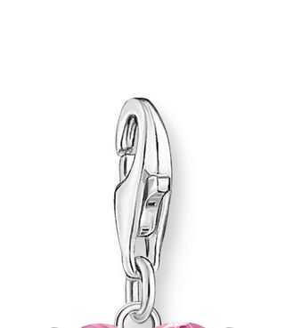 Thomas Sabo Pendentif charm - Argent&eacute; et rose